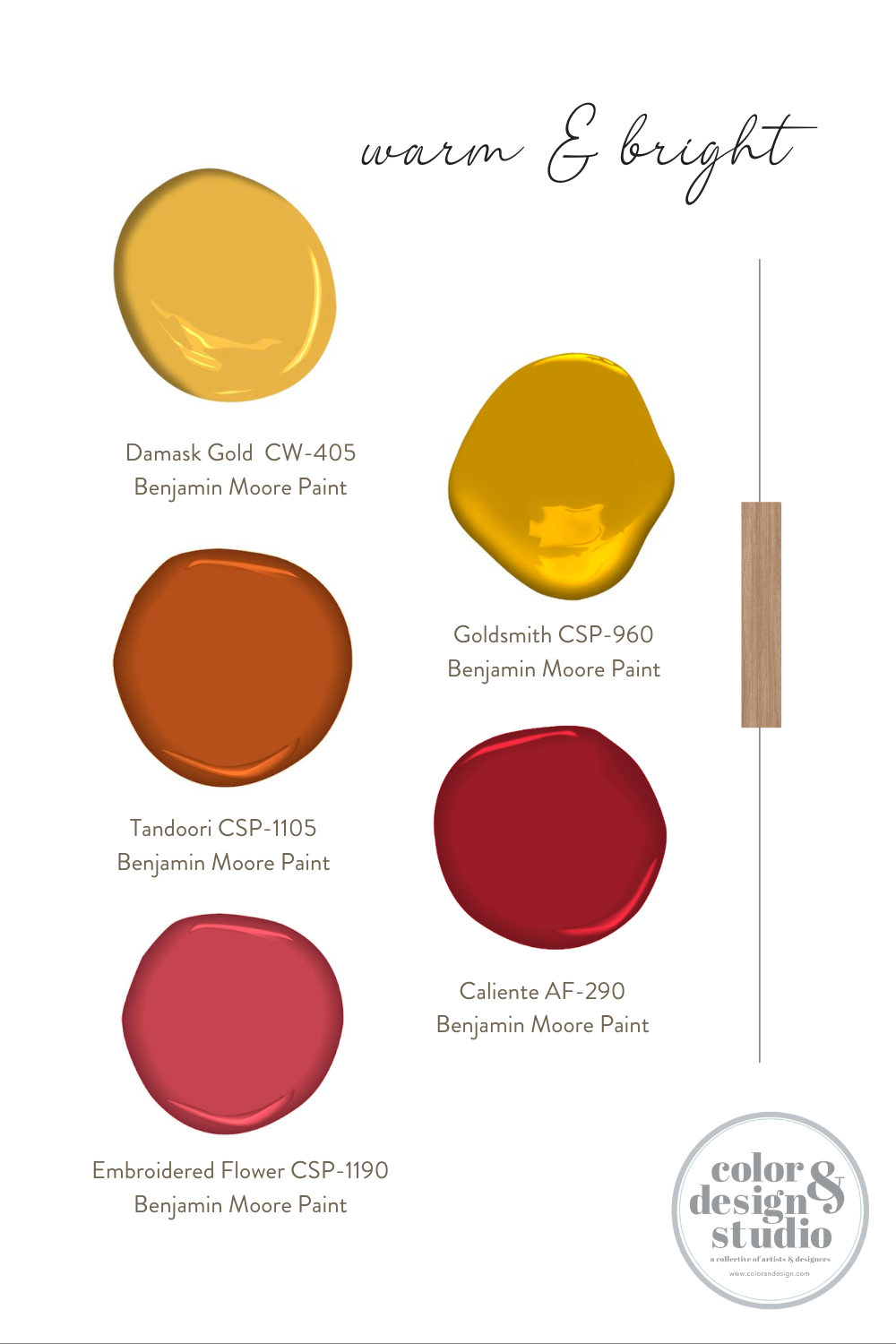 Warm, bold & bright paint colors for your interior. — Color + Design Studio