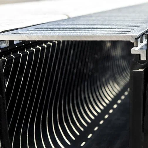 Aluminium Storm Water Grate cover - Black - Stone Collective