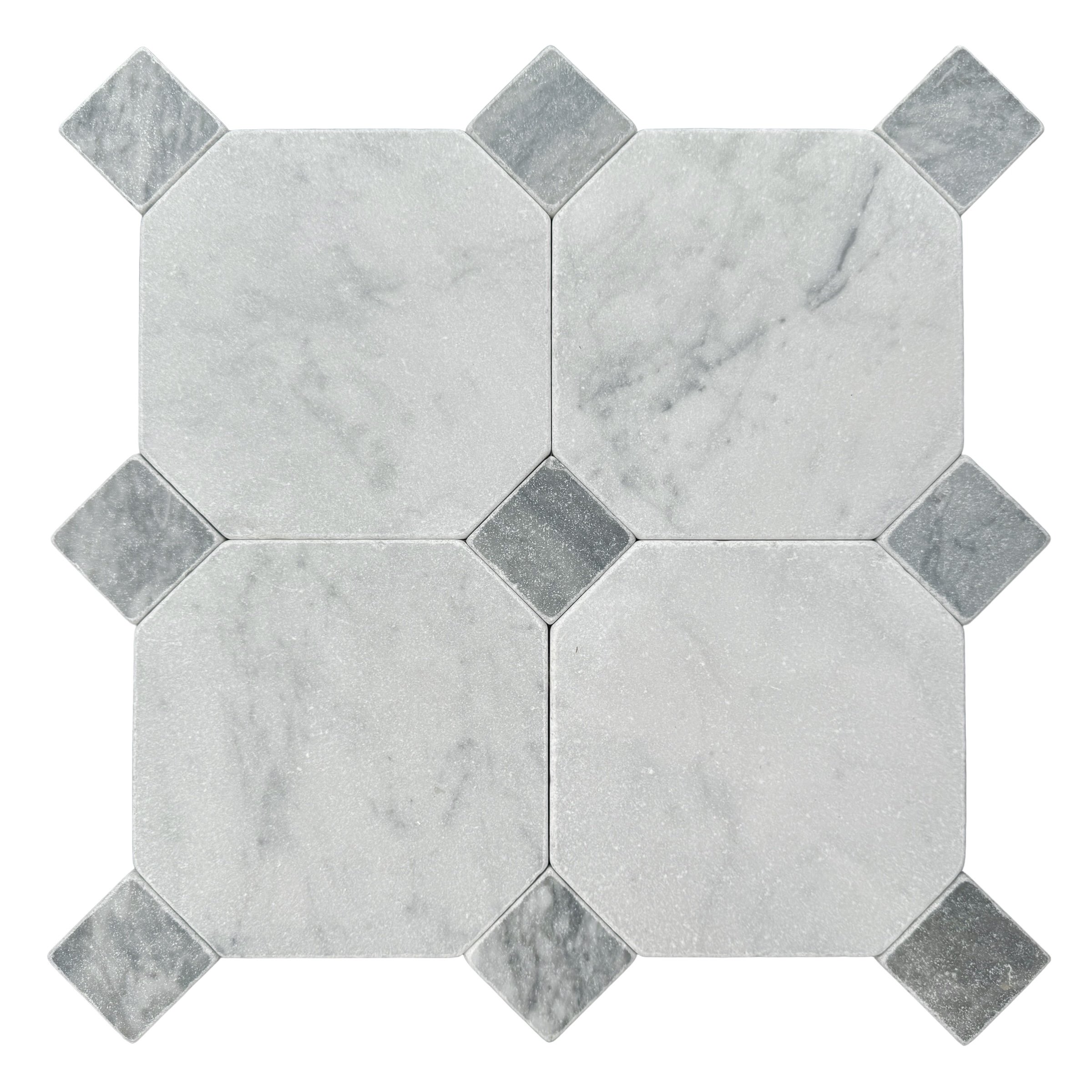 Hexagon Pietra Grey Honed - Stone Collective