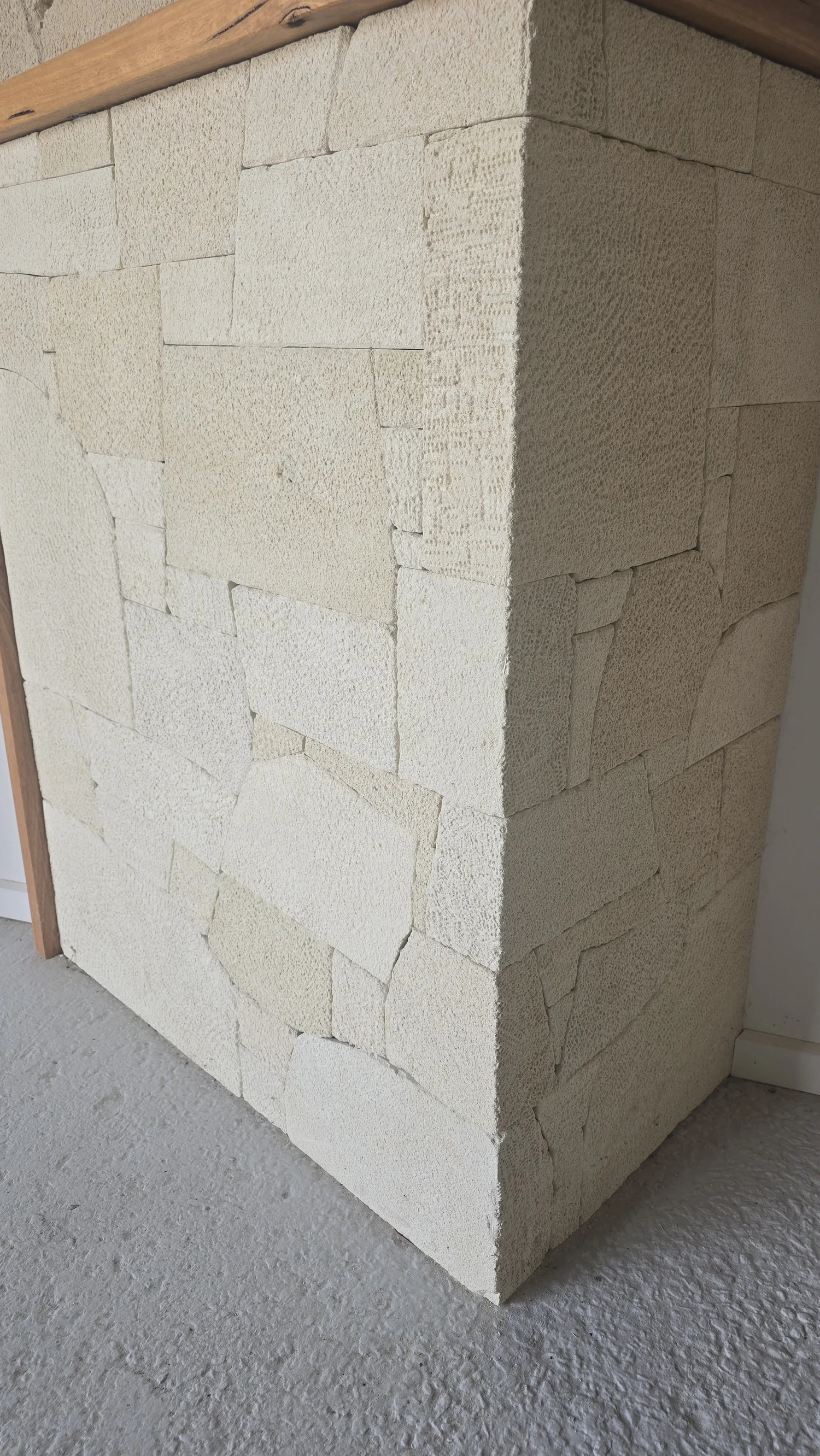 Salto Shell Limestone Cladding - Stone Collective
