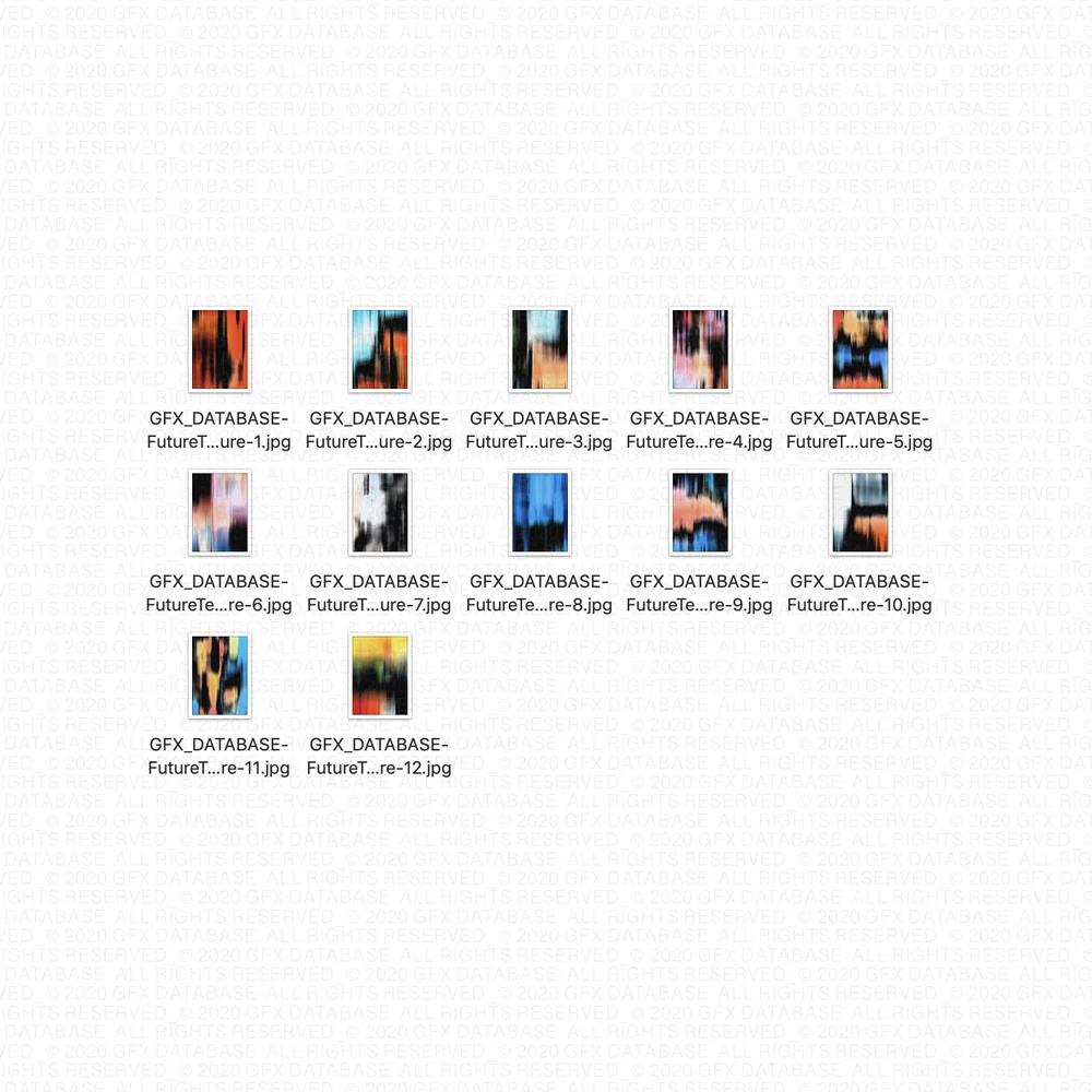 X10 Gradient Blots — GFX DATABASE