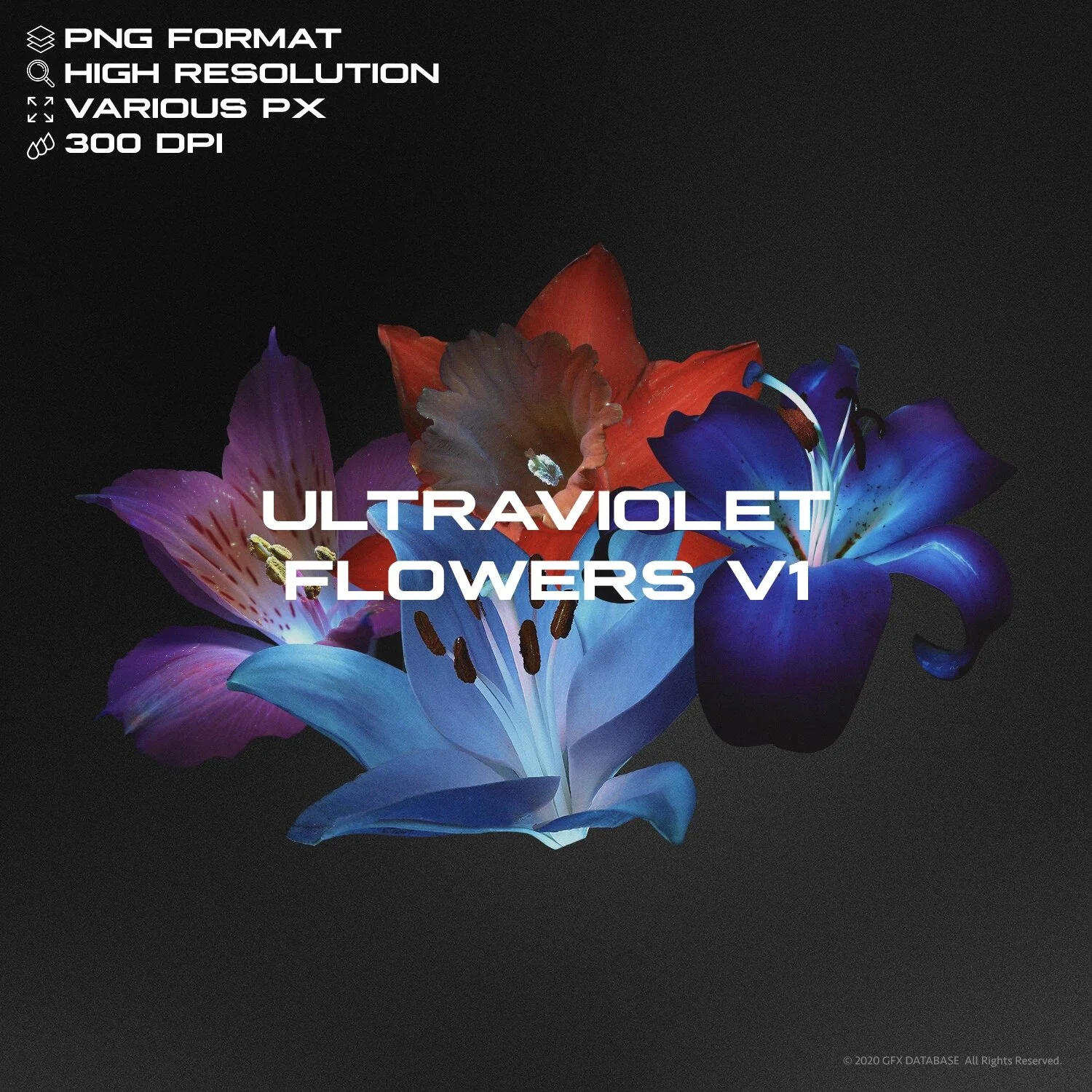 Fluorescent Minerals Pack V1 — GFX DATABASE