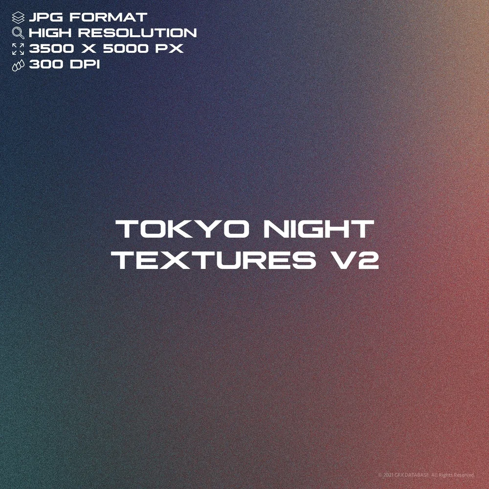 Tokyo Night Textures V1 — GFX DATABASE
