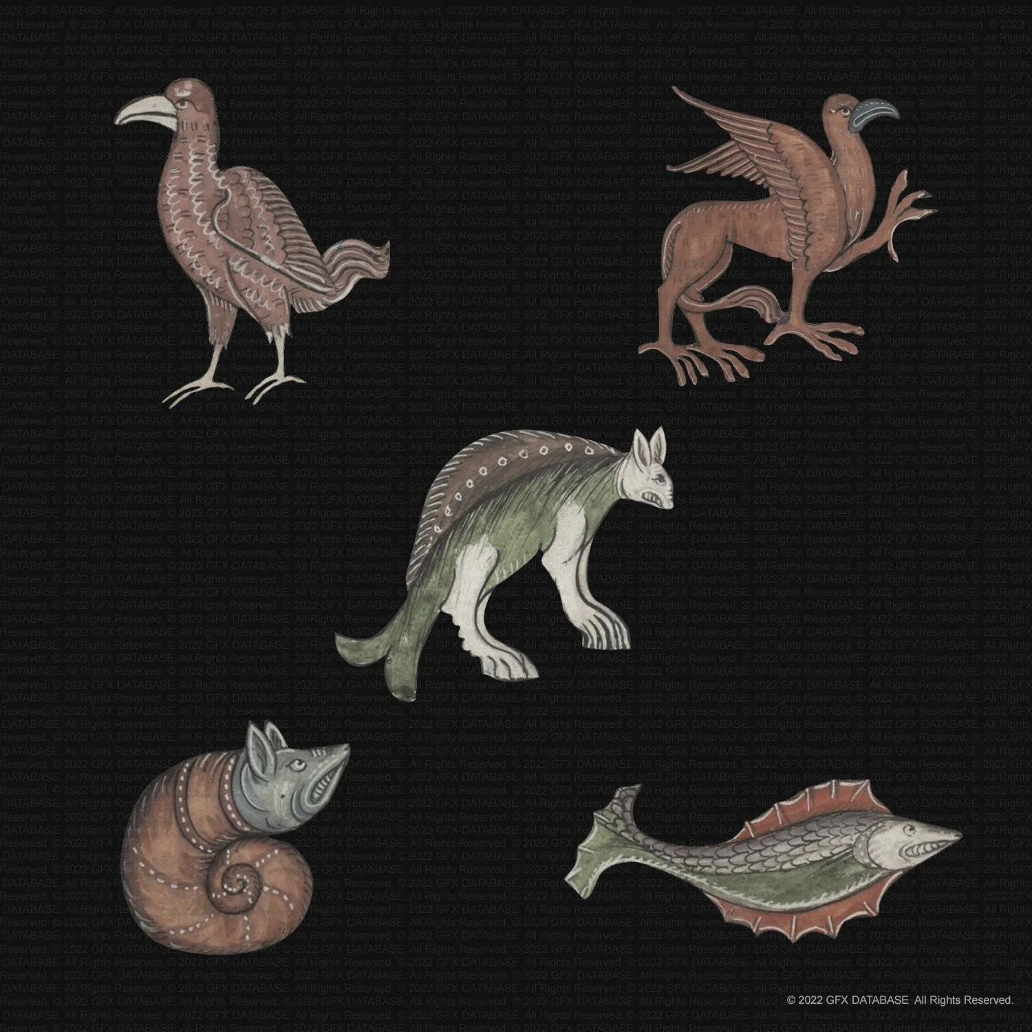 Fluorescent Minerals Pack V1 — GFX DATABASE