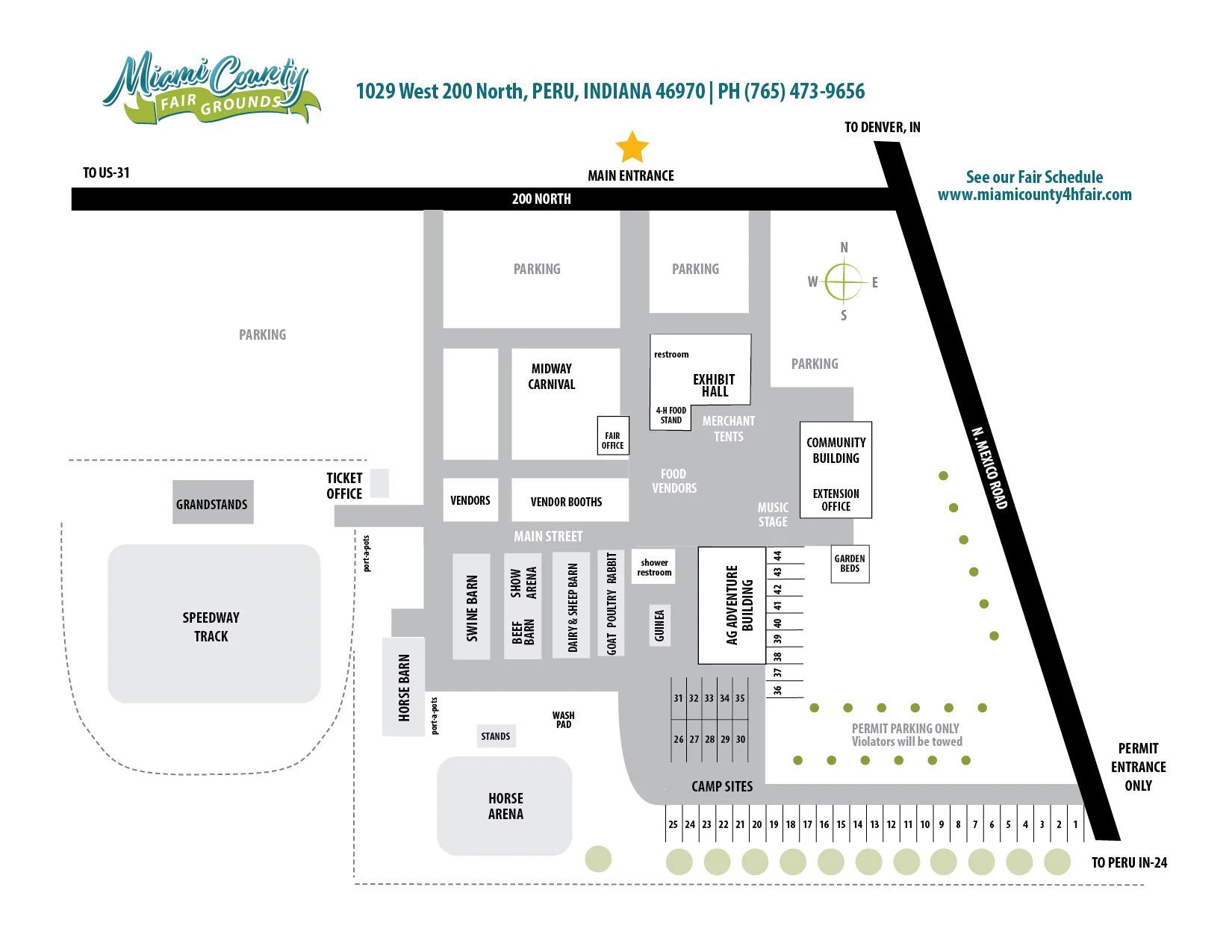Camping | at the Miami County 4-H Fair of Peru, Indiana — Miami County ...