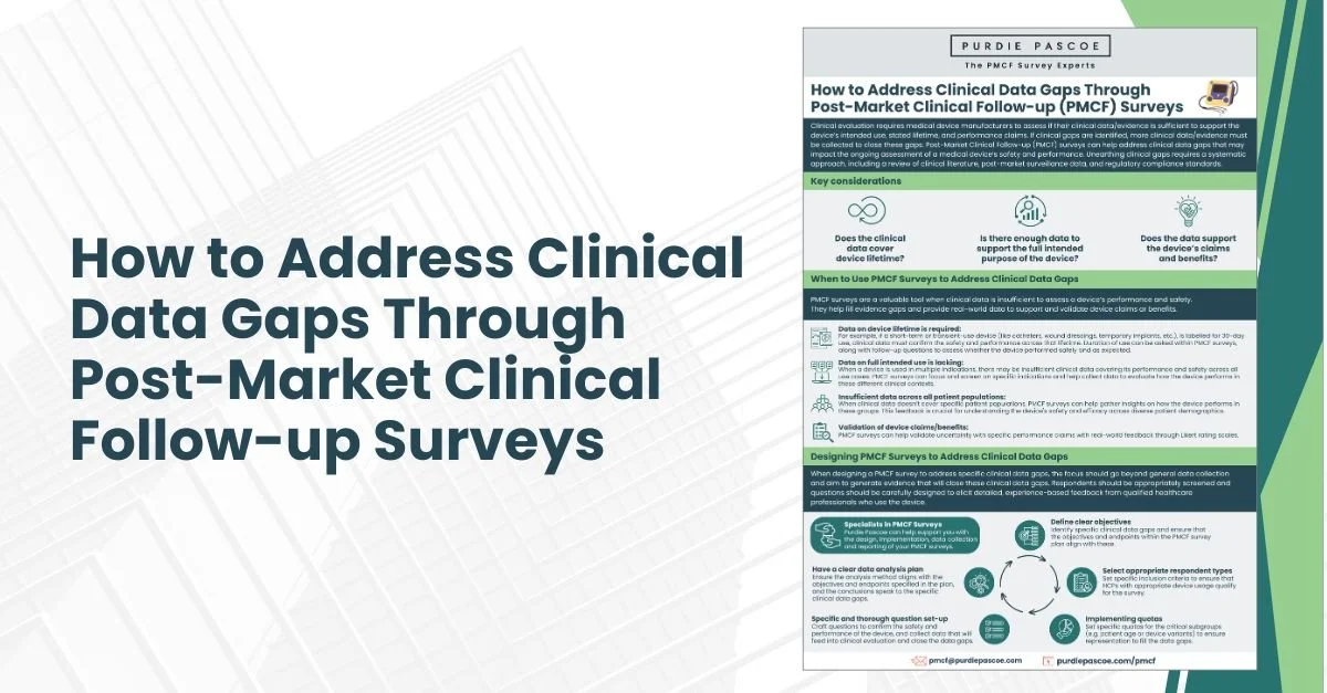 How to Address Clinical Data Gaps Through Post-Market Clinical Follow ...