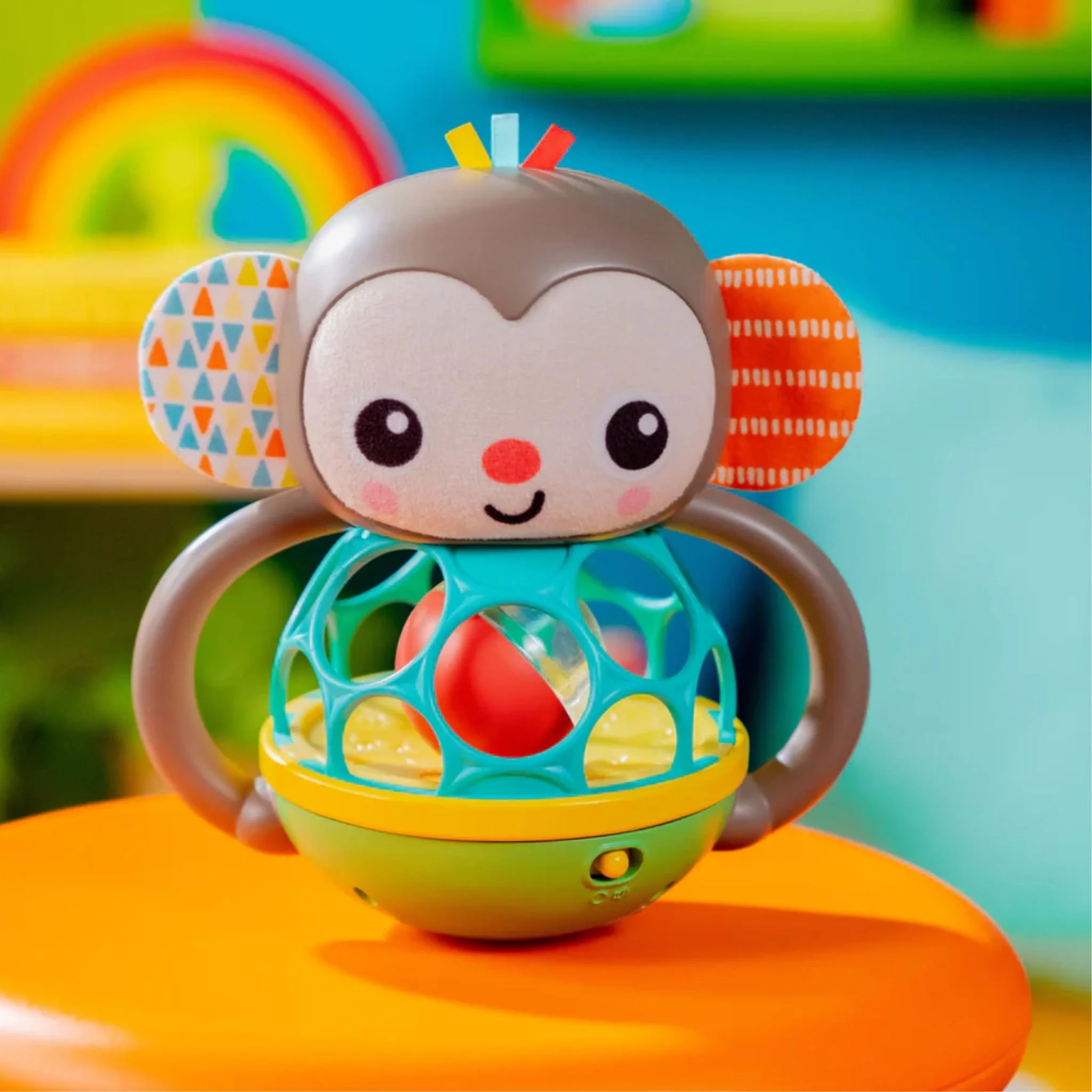 16779 - Giocattolo multisensoriale OBall Grap & Giggle MONKEY 6M ...