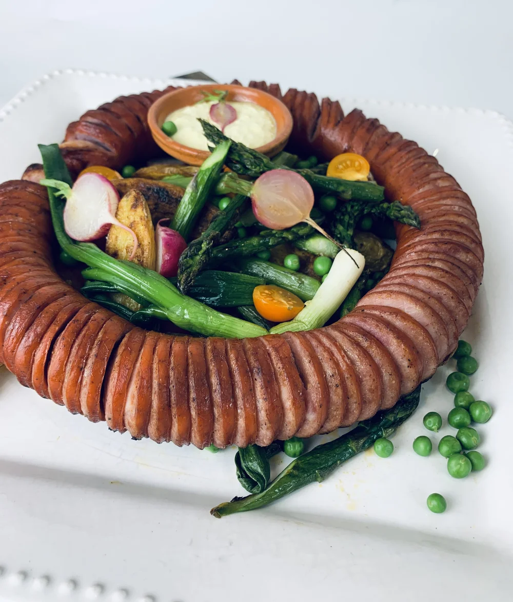 Hasselback Kobasa — LEMON MERINGUE STUDIO