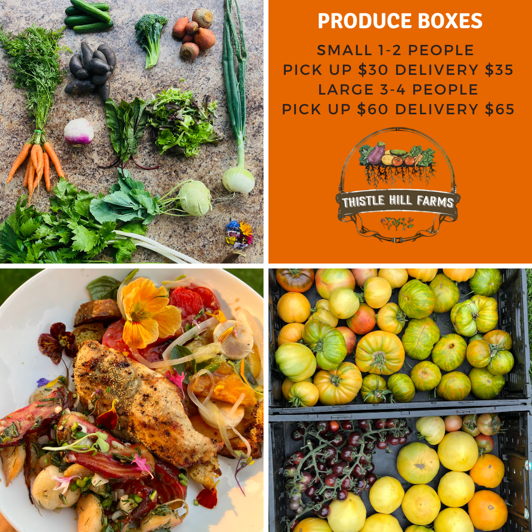 Produce Boxes - Date Changes, Giveaways and More — Thistle Hill Farms