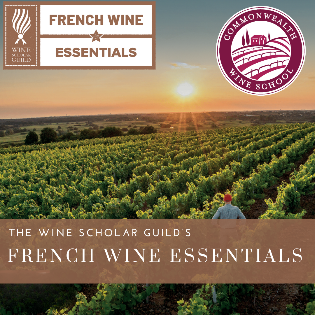 French WIne Essentials — Commonwealth Wine School - Wine Classes - WSET - Private and Corporate ...