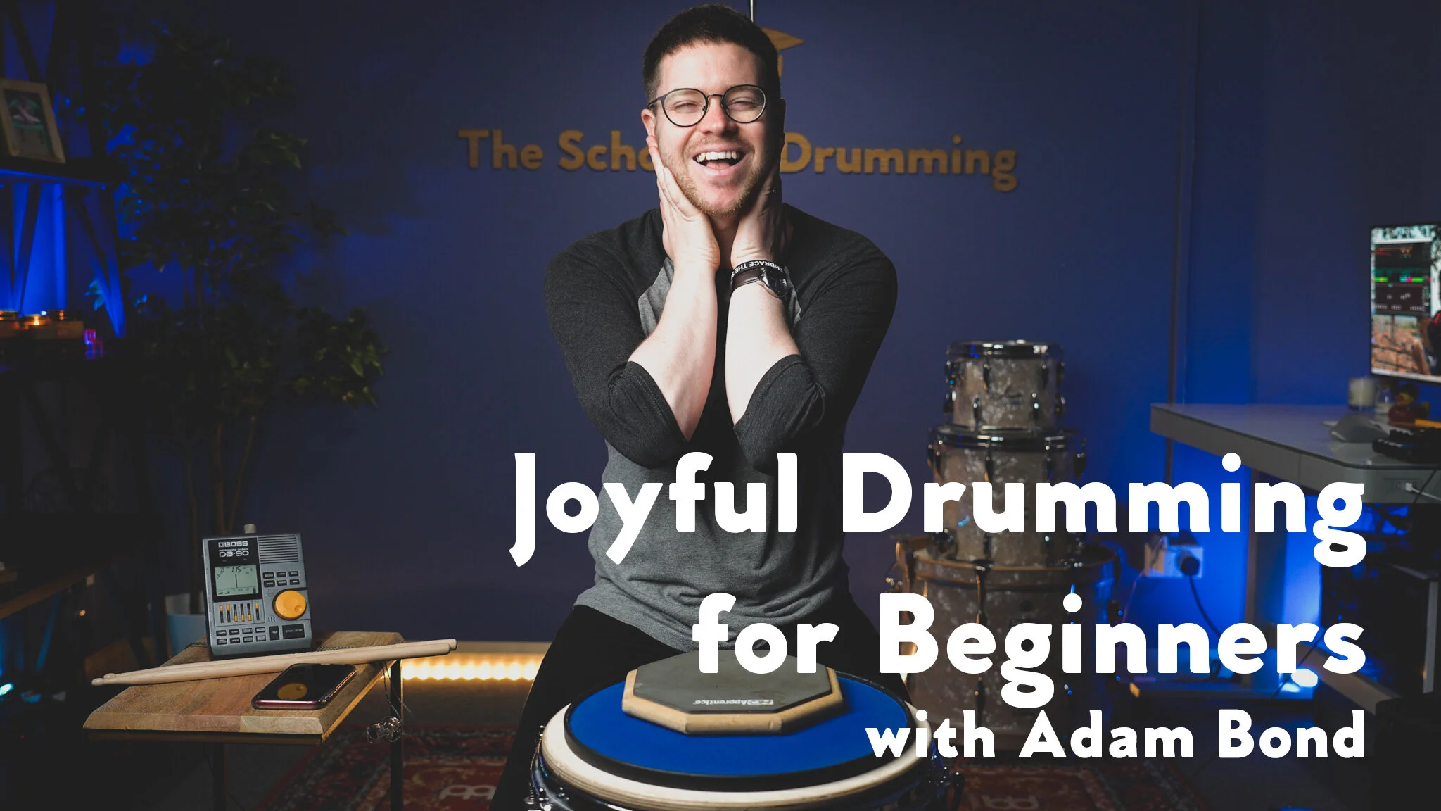 Joyful Drumming for Beginners — Drum Lessons — The School of Drumming
