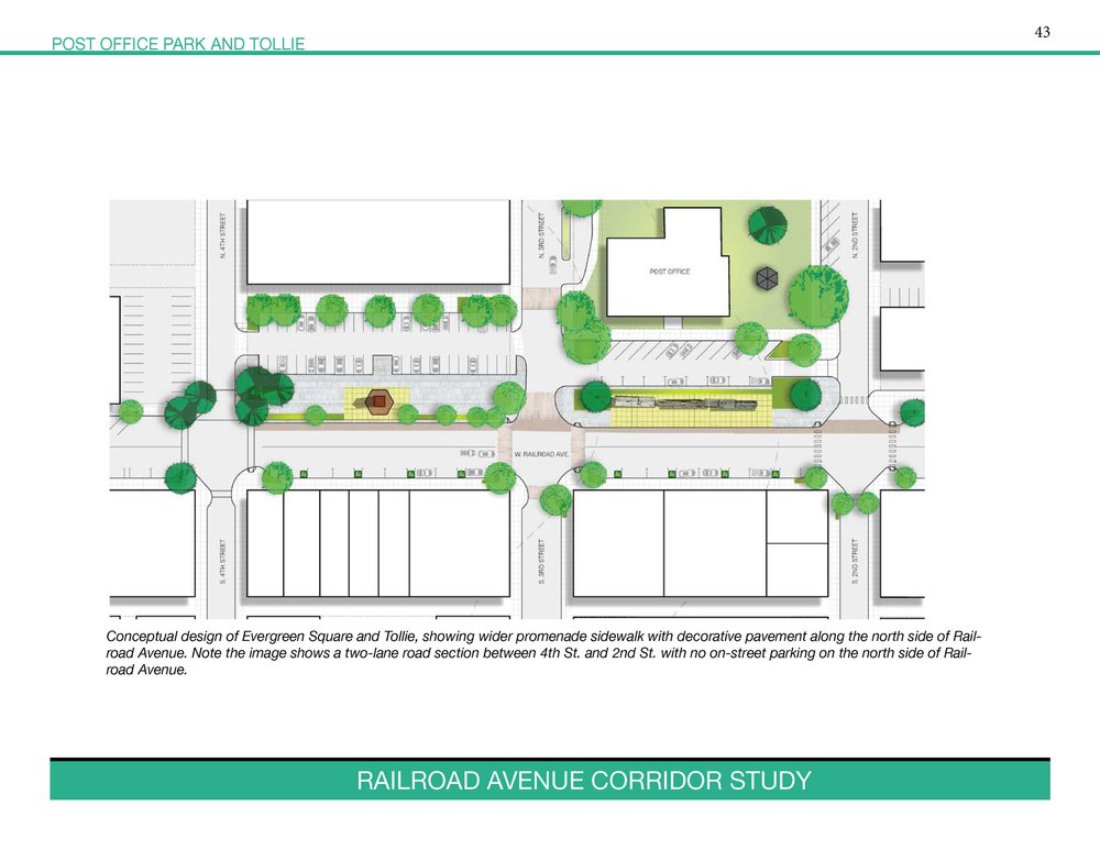 Railroad Ave Corridor Study — Framework