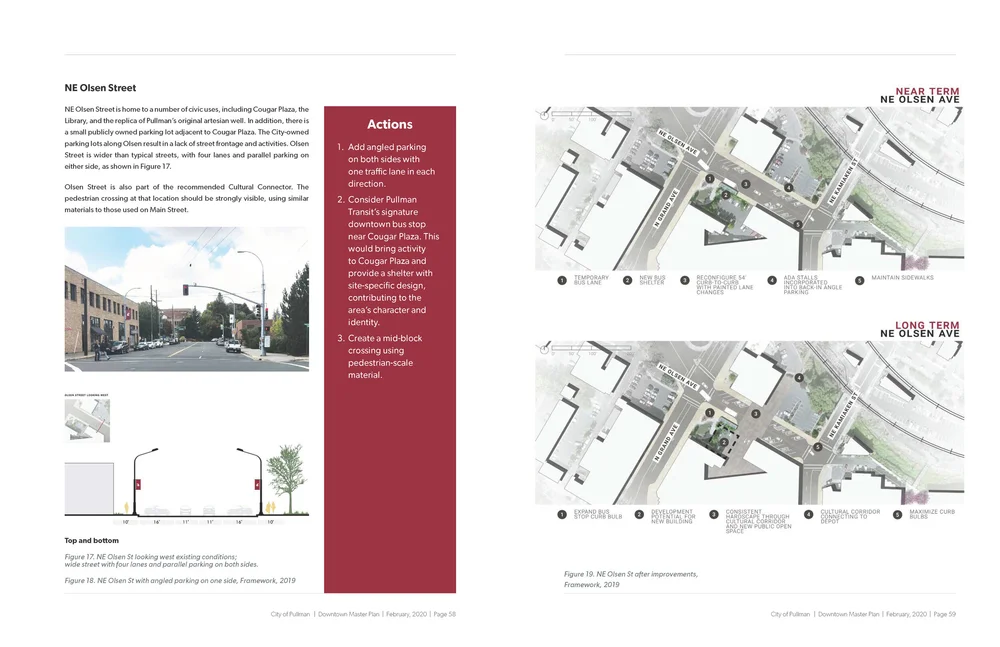 Pullman Downtown Master Plan — Framework