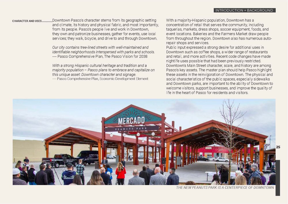 Pasco Downtown Plan — Framework
