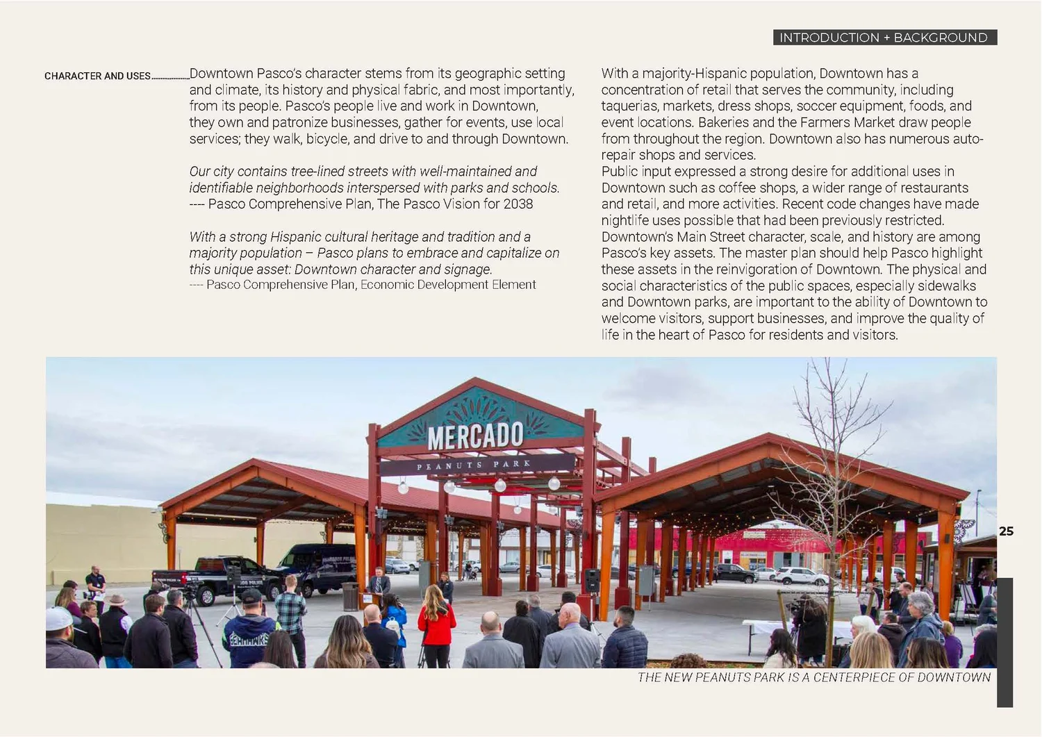 Pasco Downtown Plan — Framework