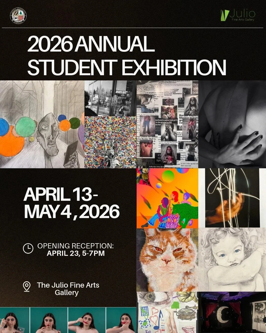 2026 Annual Student Exhibition — Julio Fine Arts Gallery