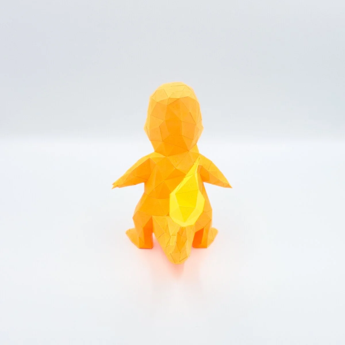 Charmander - Low Poly — The Papercraftsman
