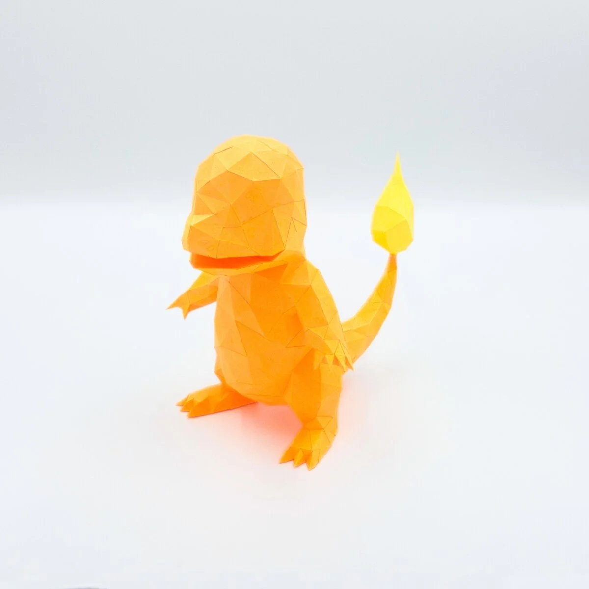 Charmander - Low Poly — The Papercraftsman