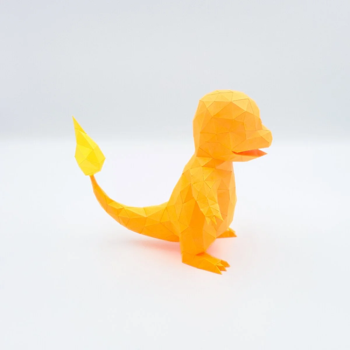Charmander - Low Poly — The Papercraftsman