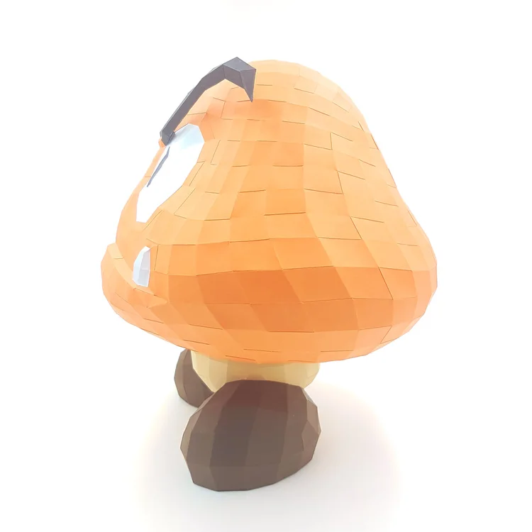 3D Goomba Papercraft — The Papercraftsman