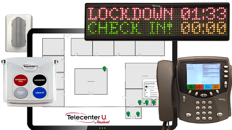 Rauland TCU School Alert System — Communication Company