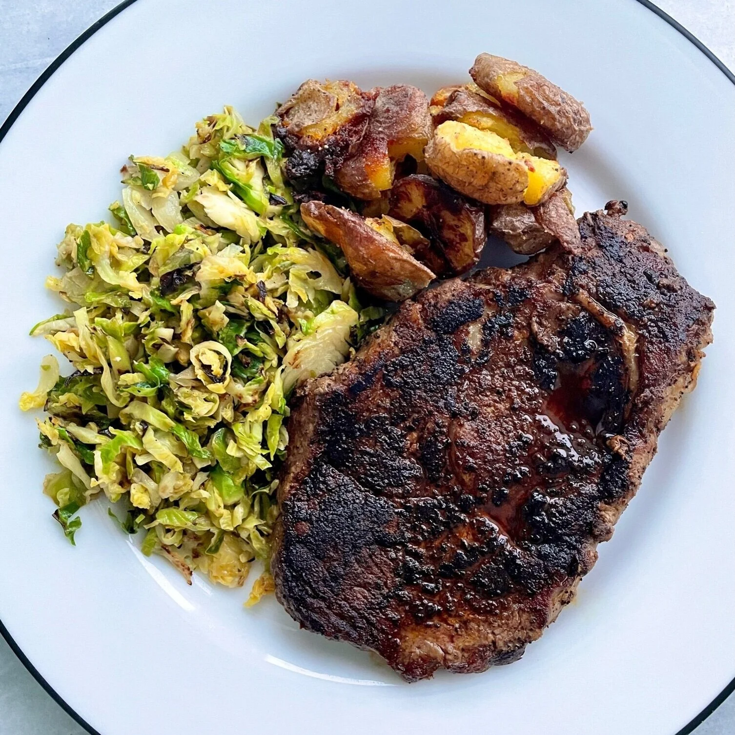 Coffee Crusted Ribeye — Wellmade Restorative