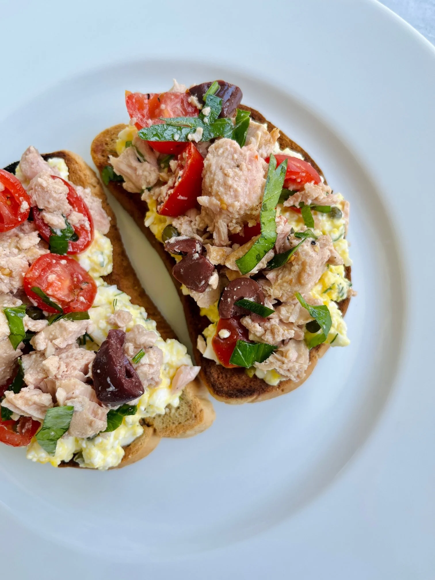 Niçoise Toasts — Wellmade Restorative