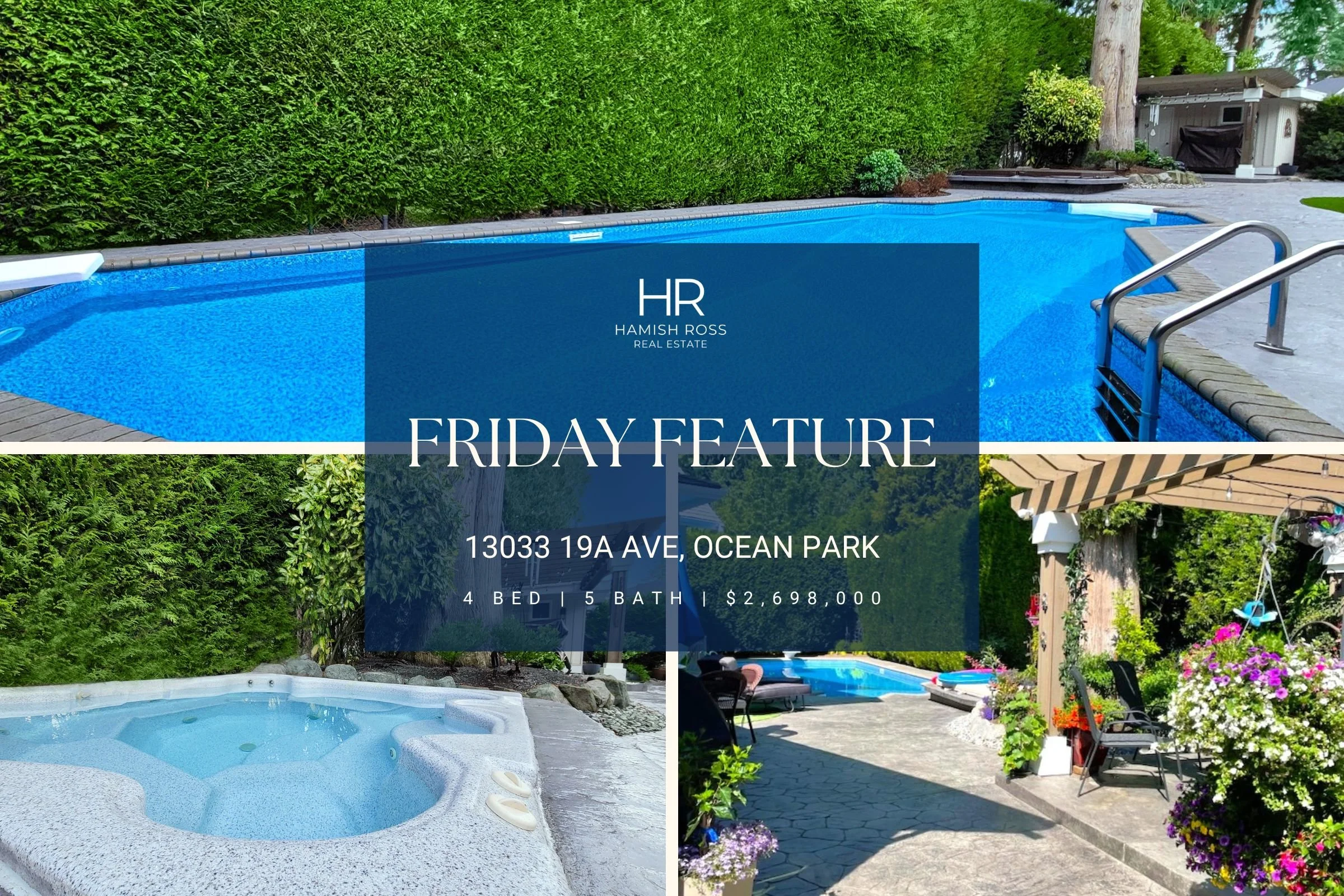 Prepare for White Rock's Pool Season: Feature Property at 13133 19A