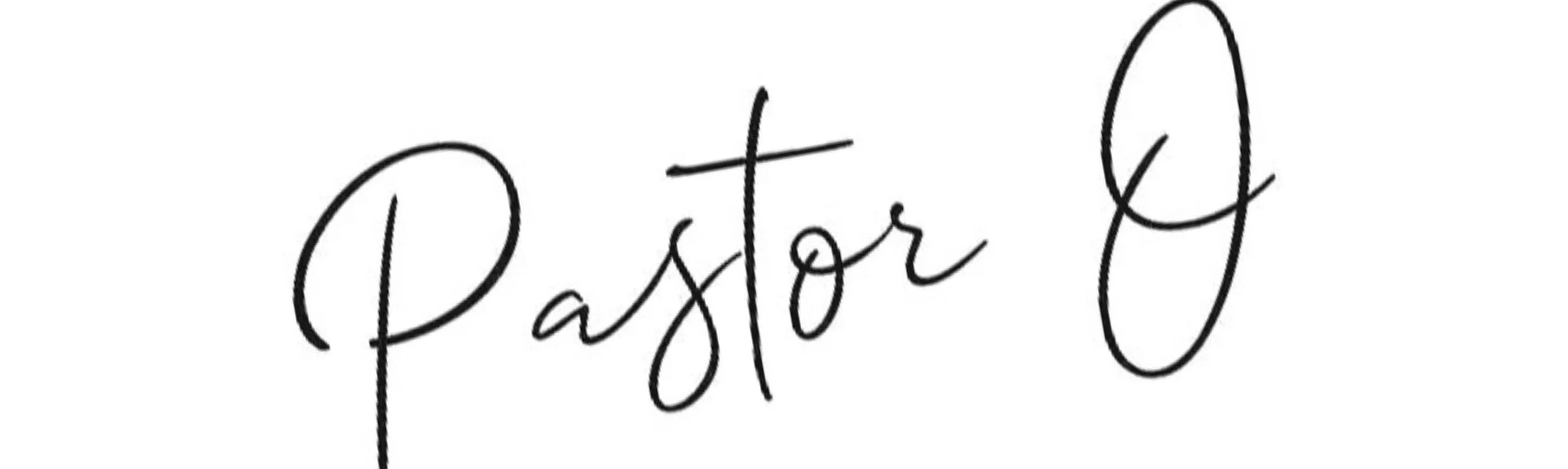 Pastor's Pen — FBC of Englewood