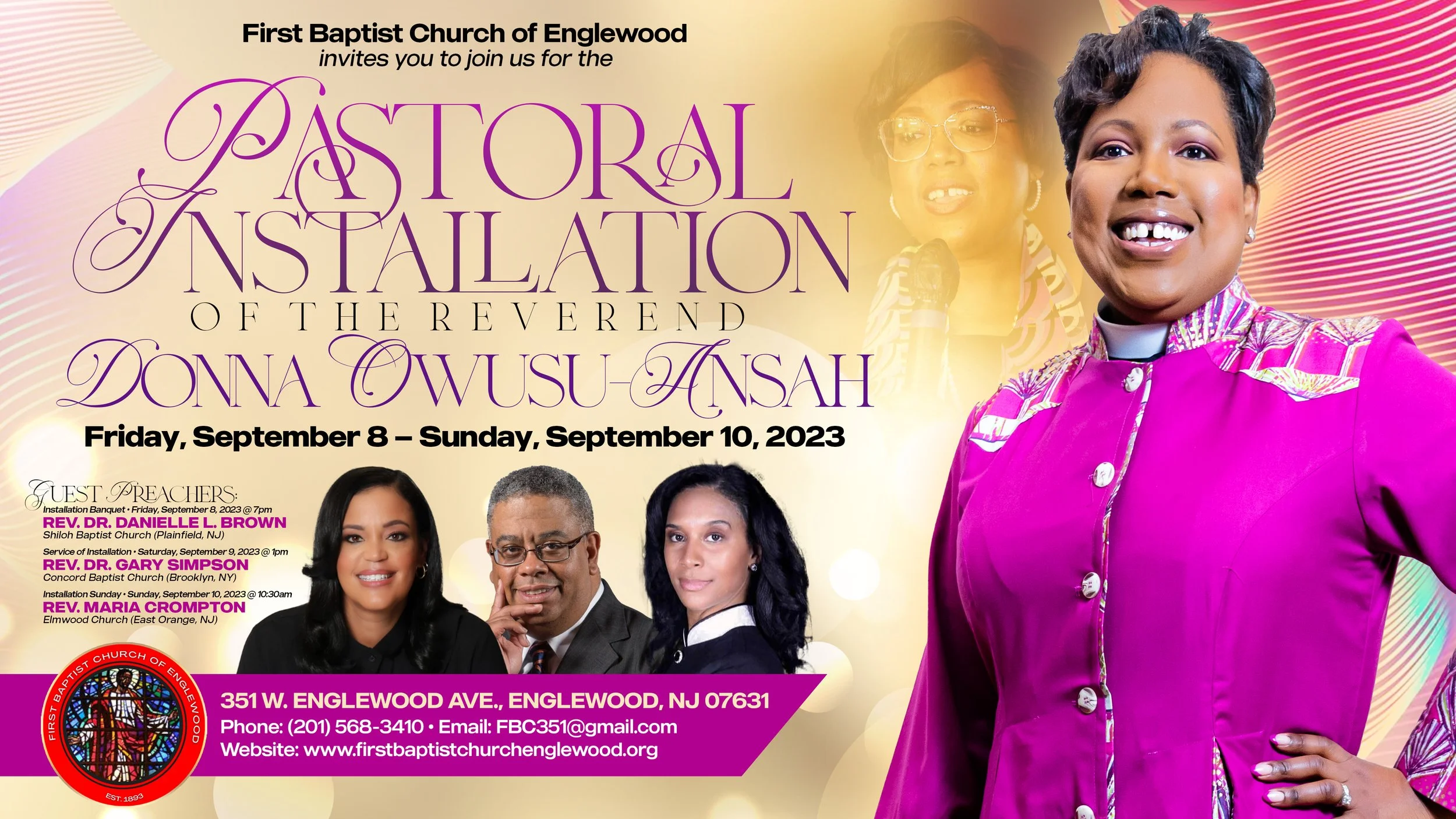 Pastoral Installation — FBC of Englewood