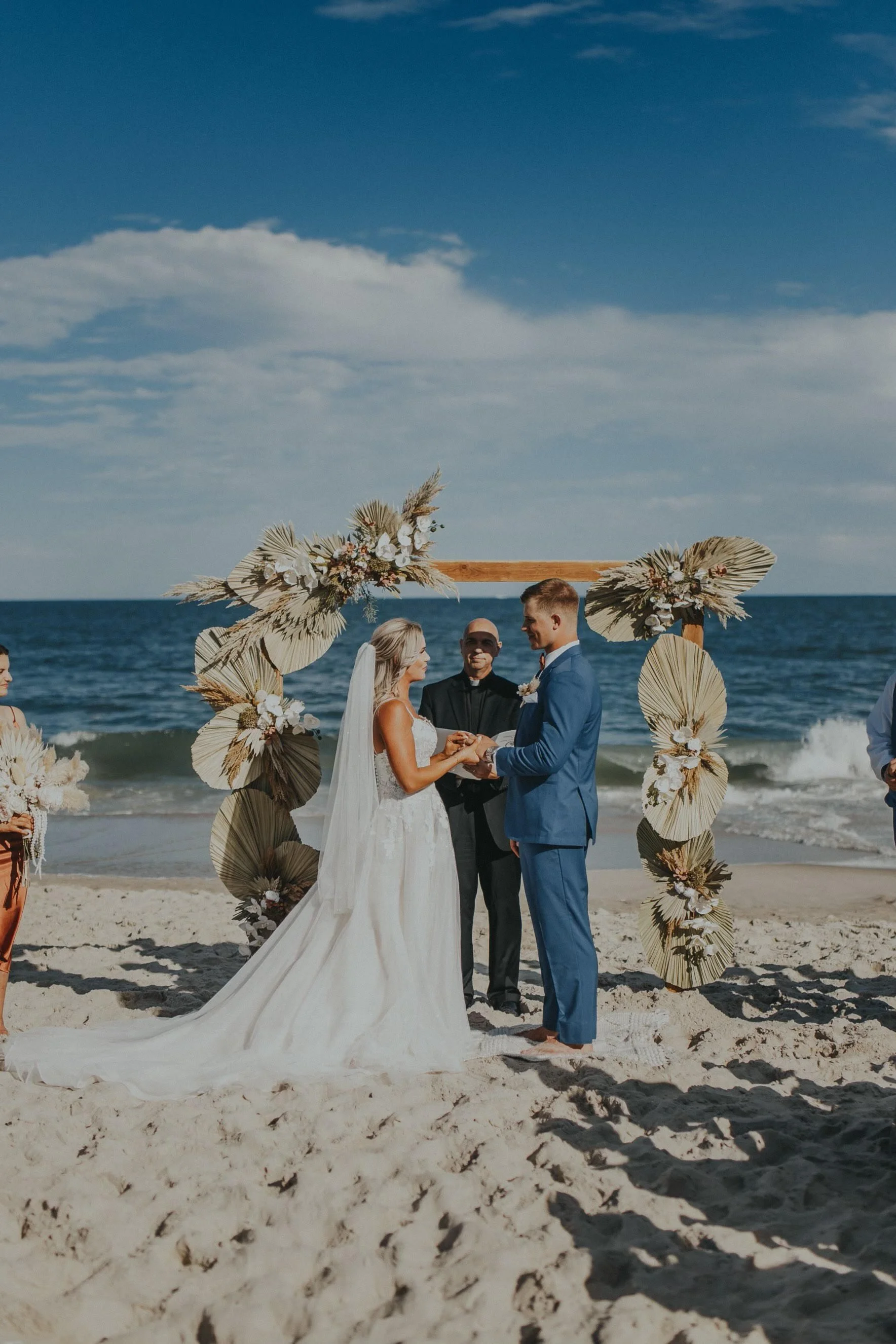 Barefoot Beach Bride Weddings-Beach Weddings Ocean City Maryland Ocean ...