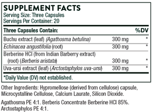 Thorne Uristatin: Supporting Urinary Tract Health