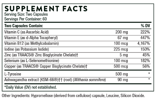 Thorne Thyrocsin: Supporting Healthy Thyroid Function | Puretyclinic.com