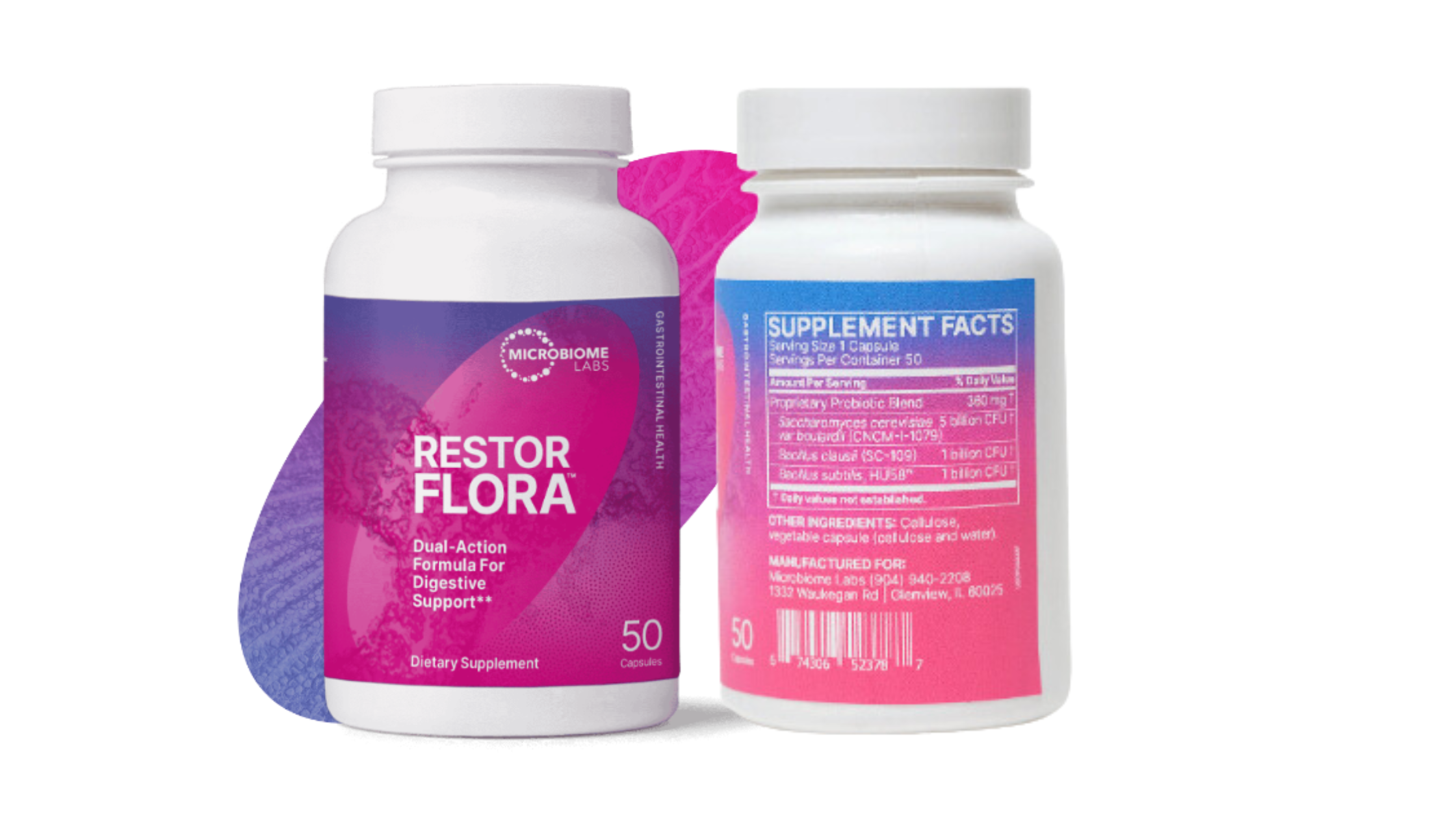 Microbiome Labs RestorFlora: Supporting Gut Health