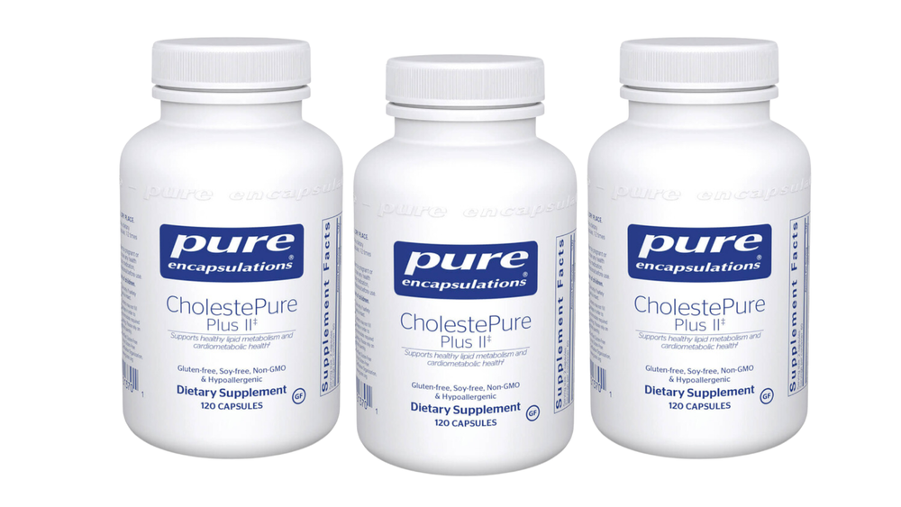 Pure Encapsulations CholestePure Plus II: Solution for Optimal Lipid ...