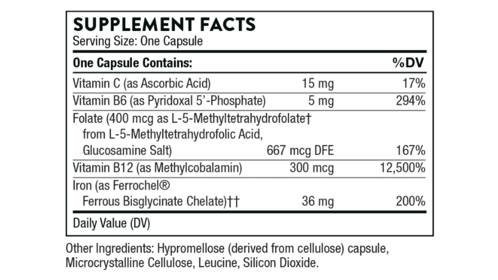 Thorne Ferrasorb: Harnessing Its Benefits and Uses for Optimal Health