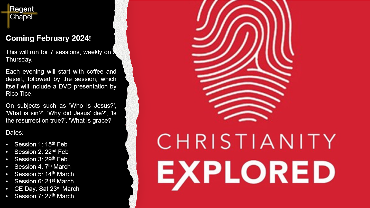 Regent Chapel - Special Events