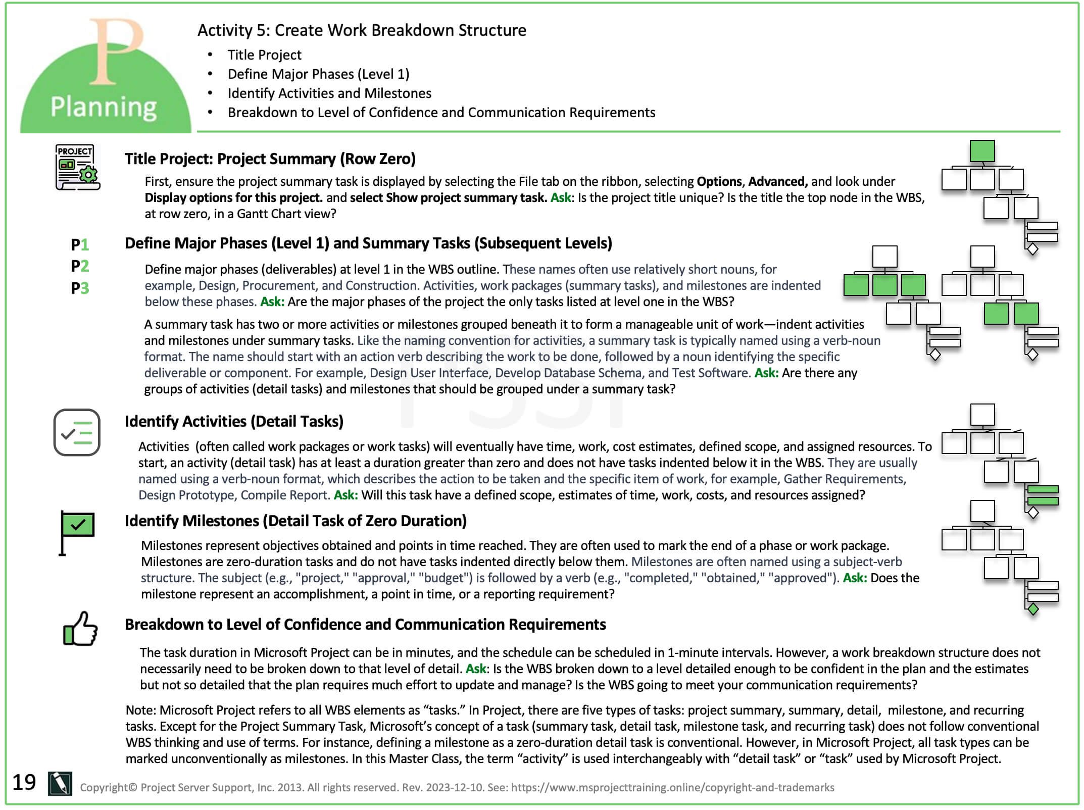 Mastering Work Breakdown Structure in Microsoft Project — Microsoft ...