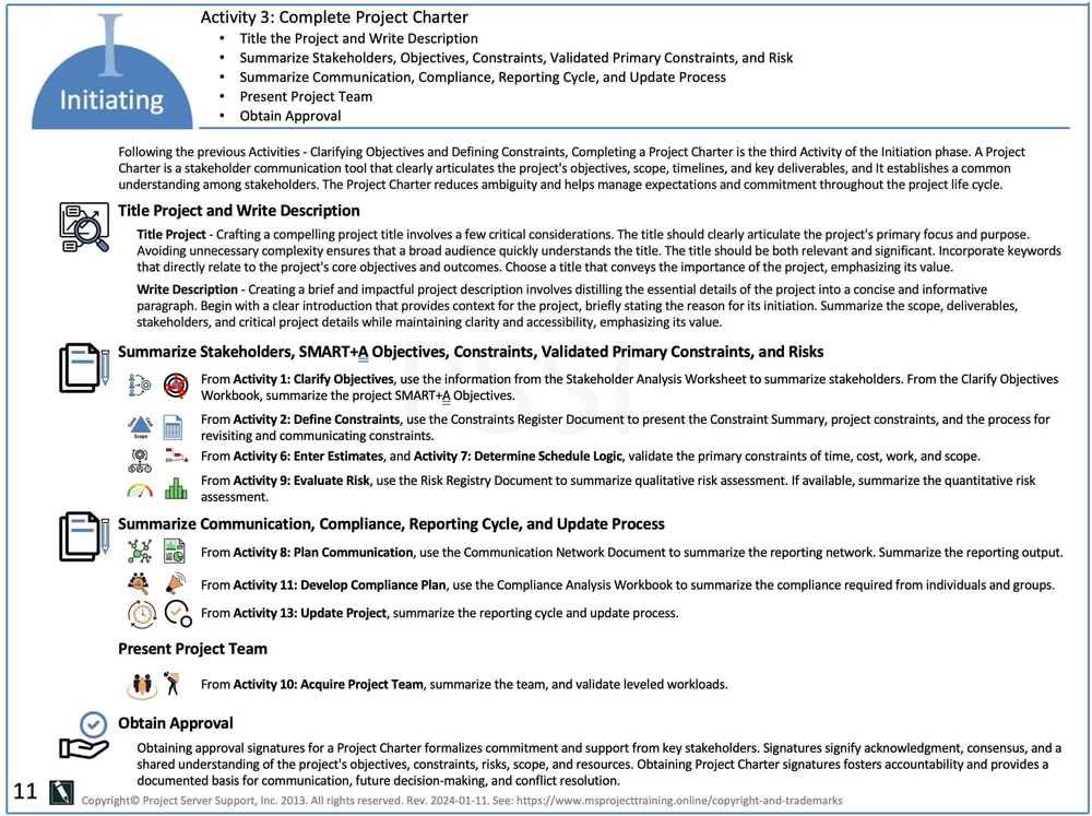 Mastering Project Charter Creation: A Step-by-Step Guide with Microsoft ...