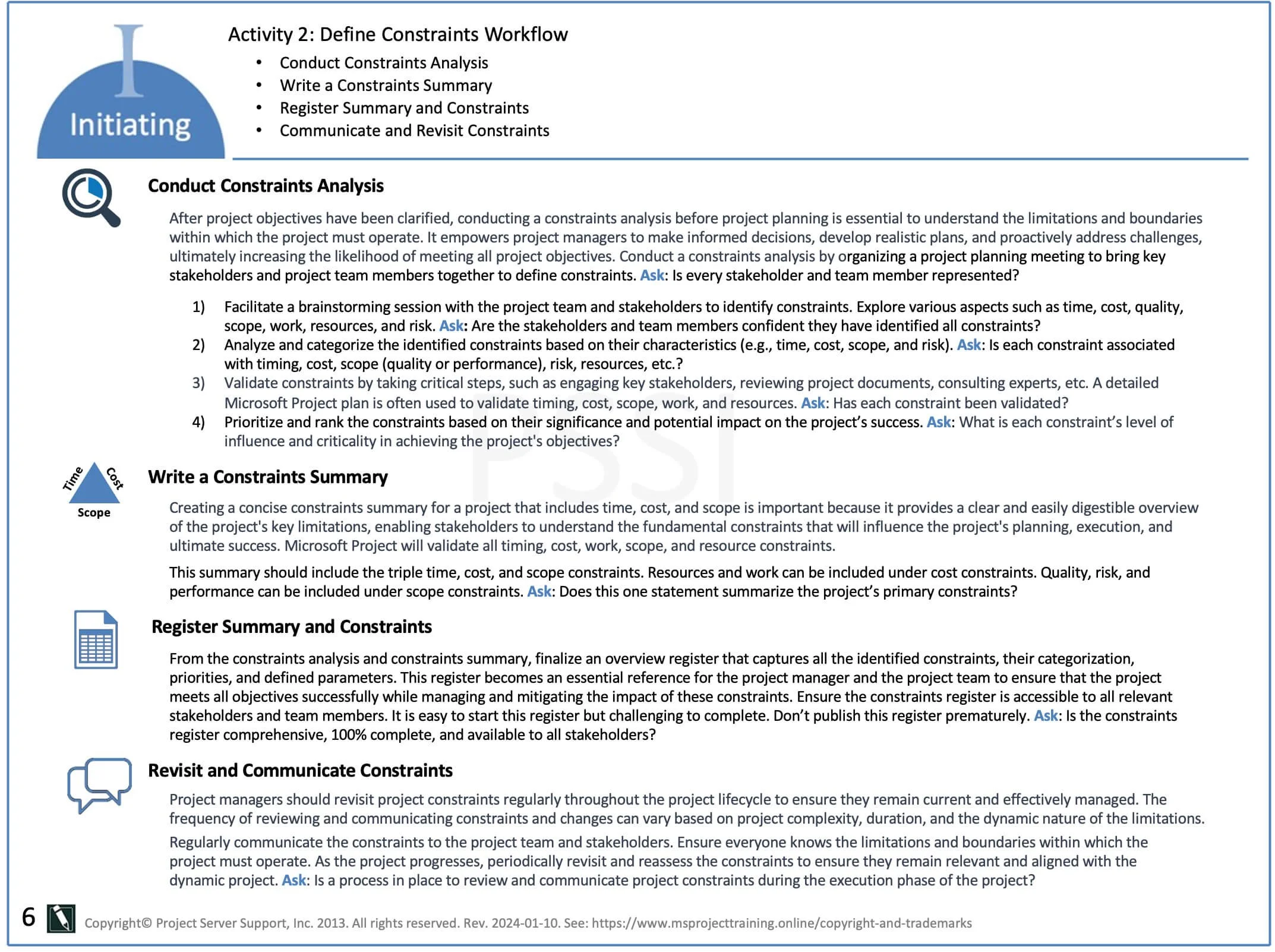Mastering Project Management: Navigating Constraints for Succes ...