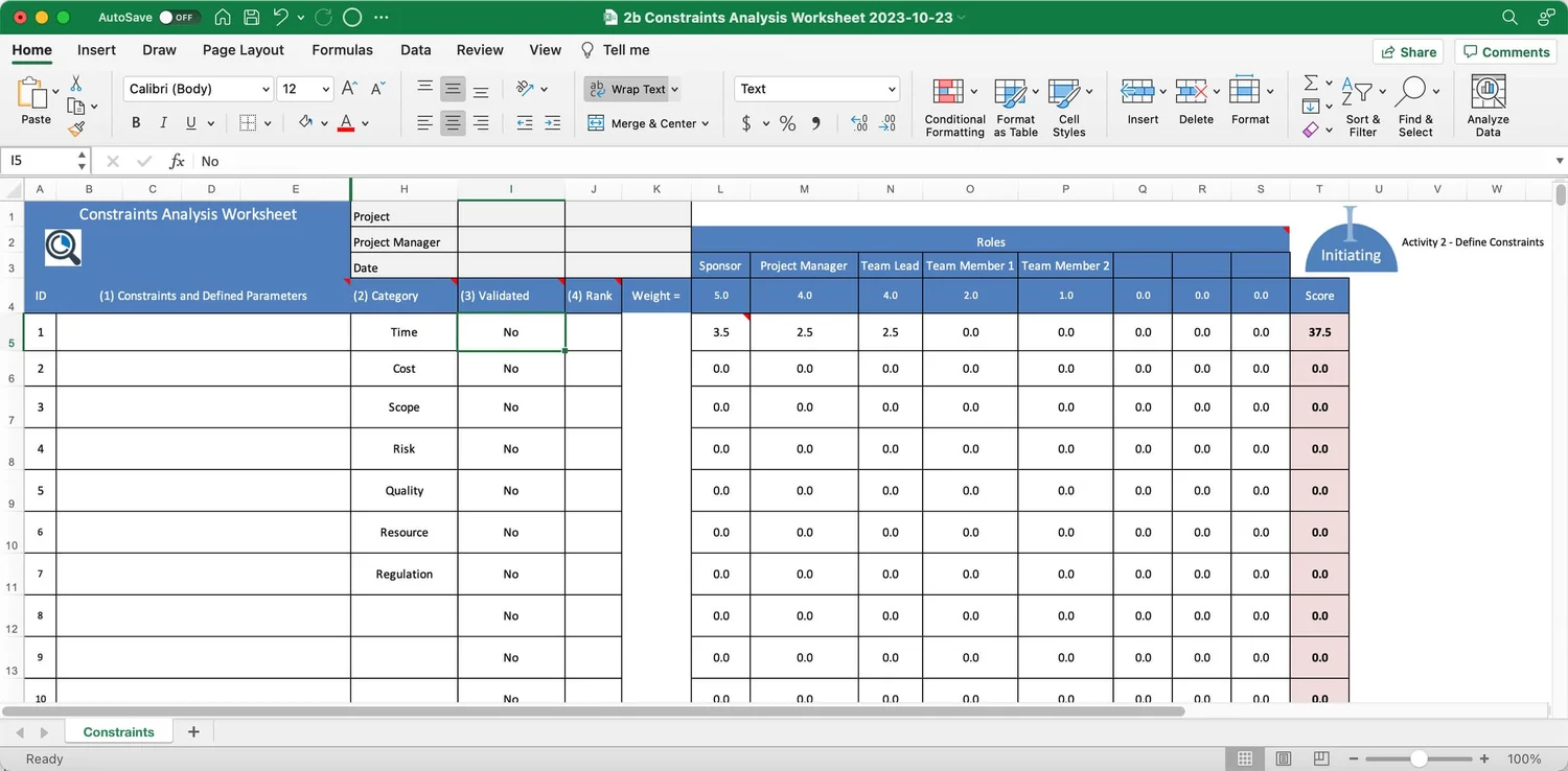 Optimizing Project Success: Mastering Constraints with Microsoft Project — Microsoft Project ...