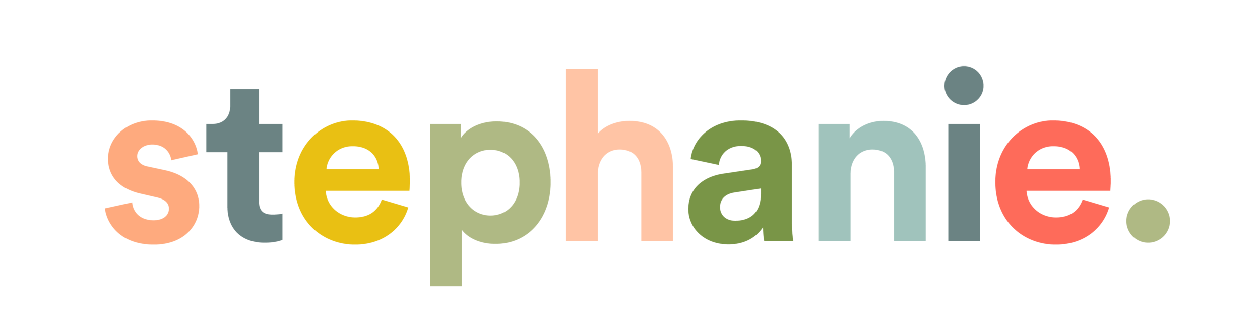 Stephanie Name Logo First Name STEPHANIE Patch Happy Birthday Party