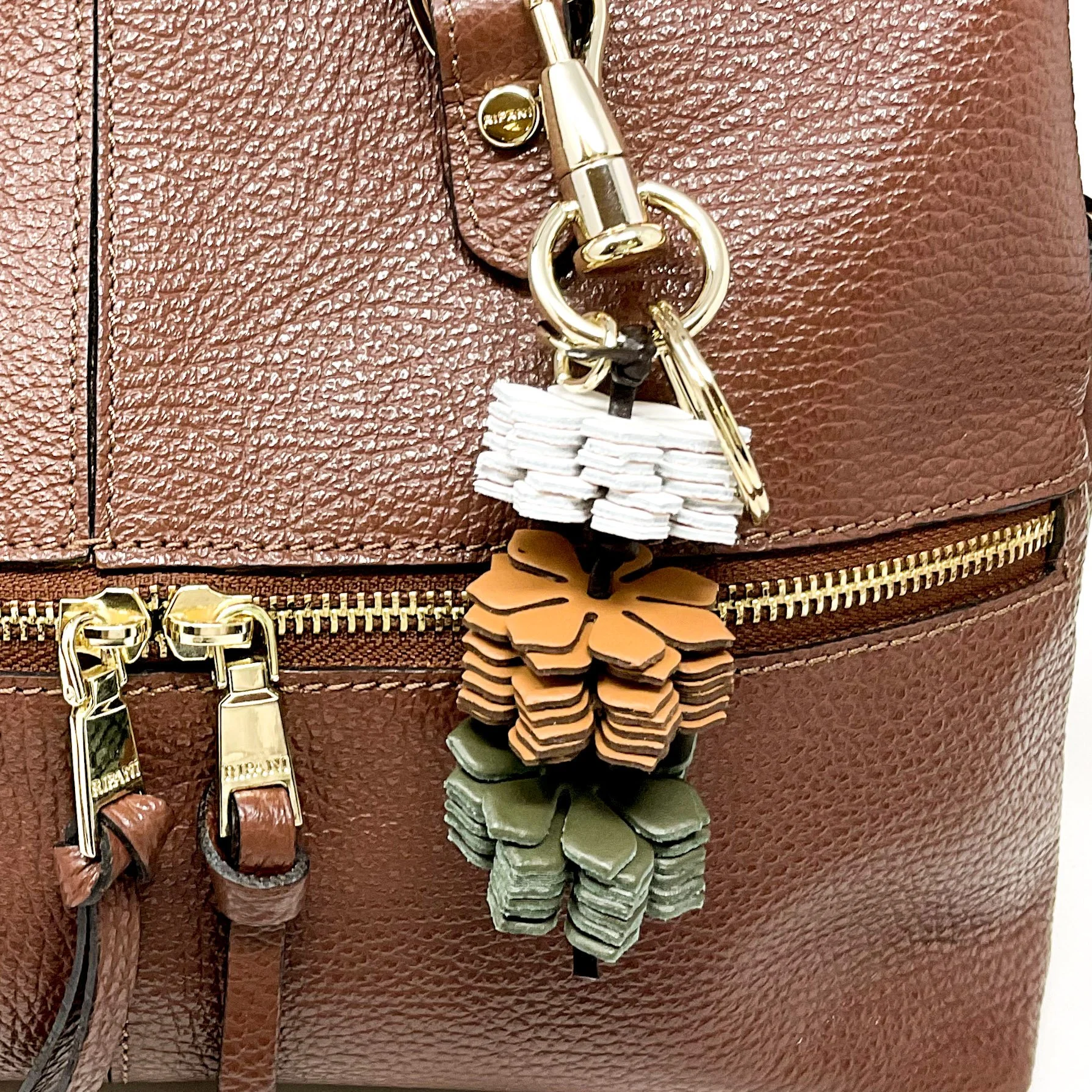 Handbag Charm or Key Fob - Made by Ripani, Italy — Poppi Italian Leather