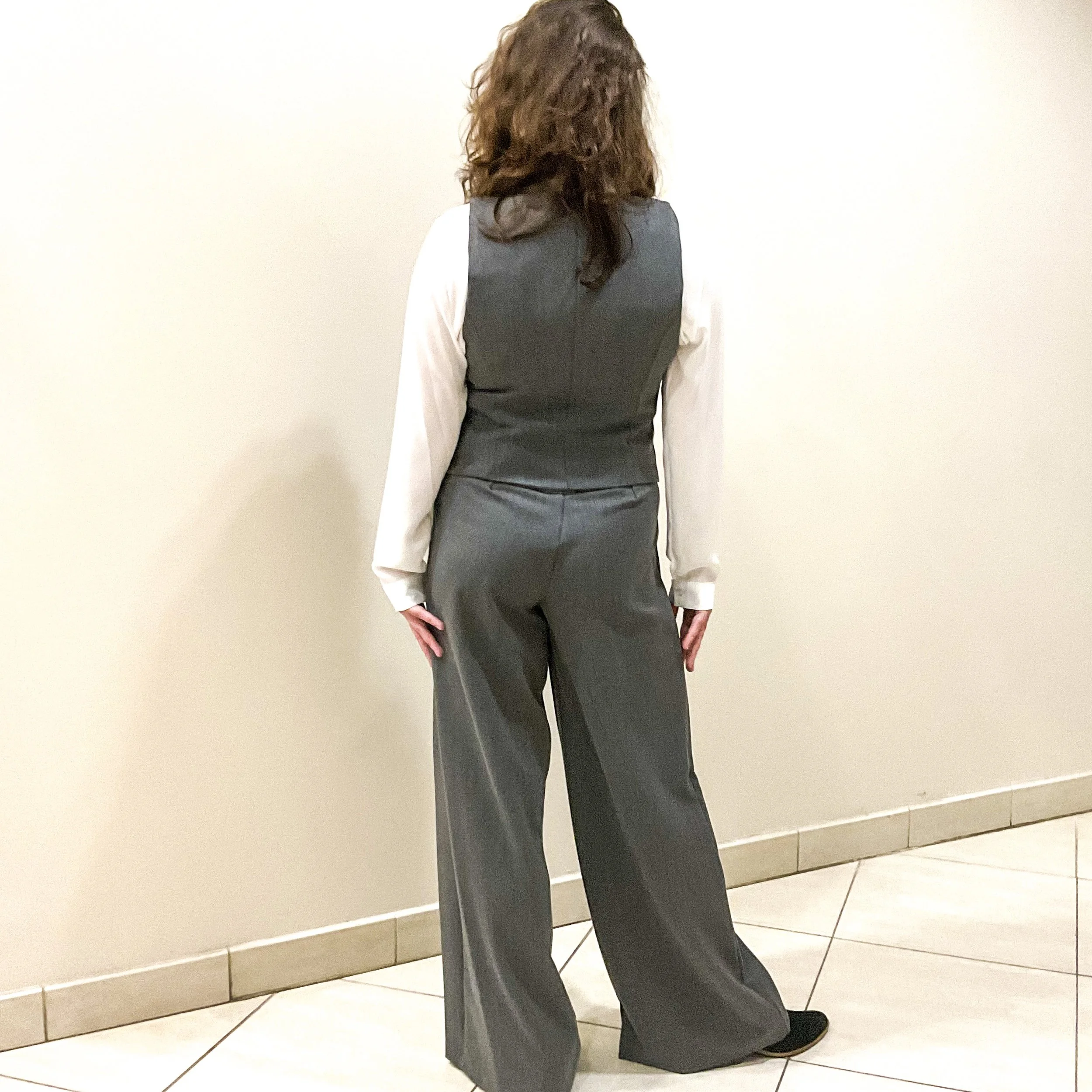 Pleated Wide-Leg Pant - Made by CV, Italy — Poppi Italian Leather