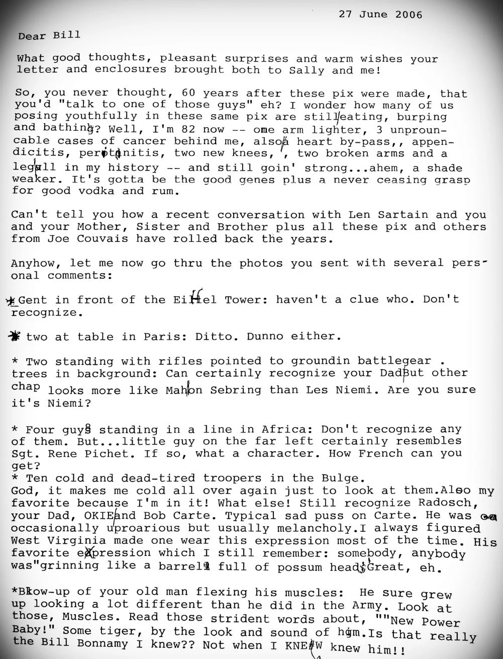 Ted Simpson | 319th Glider Field Artillery 82nd Airborne
