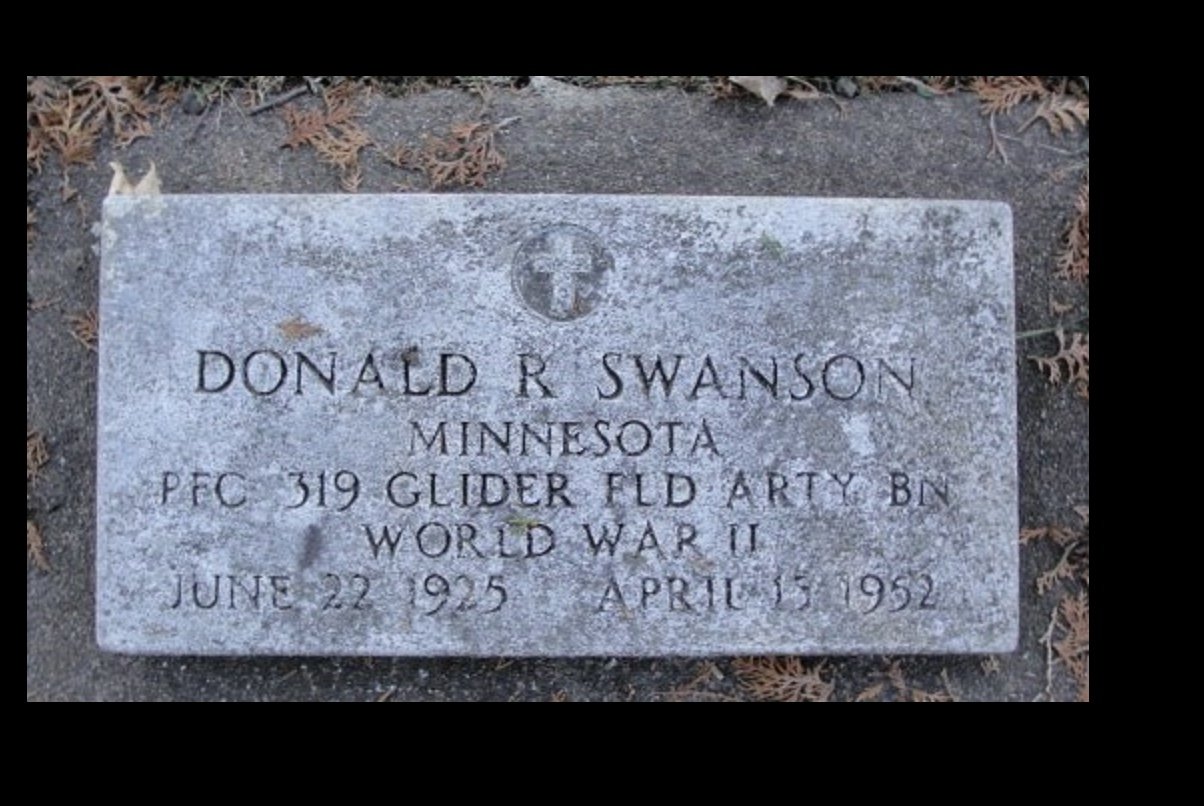 Donald Swanson | 319th Glider Field Artillery 82nd Airborne Donald Swanson | 319th Glider Field Artillery 82nd Airborne