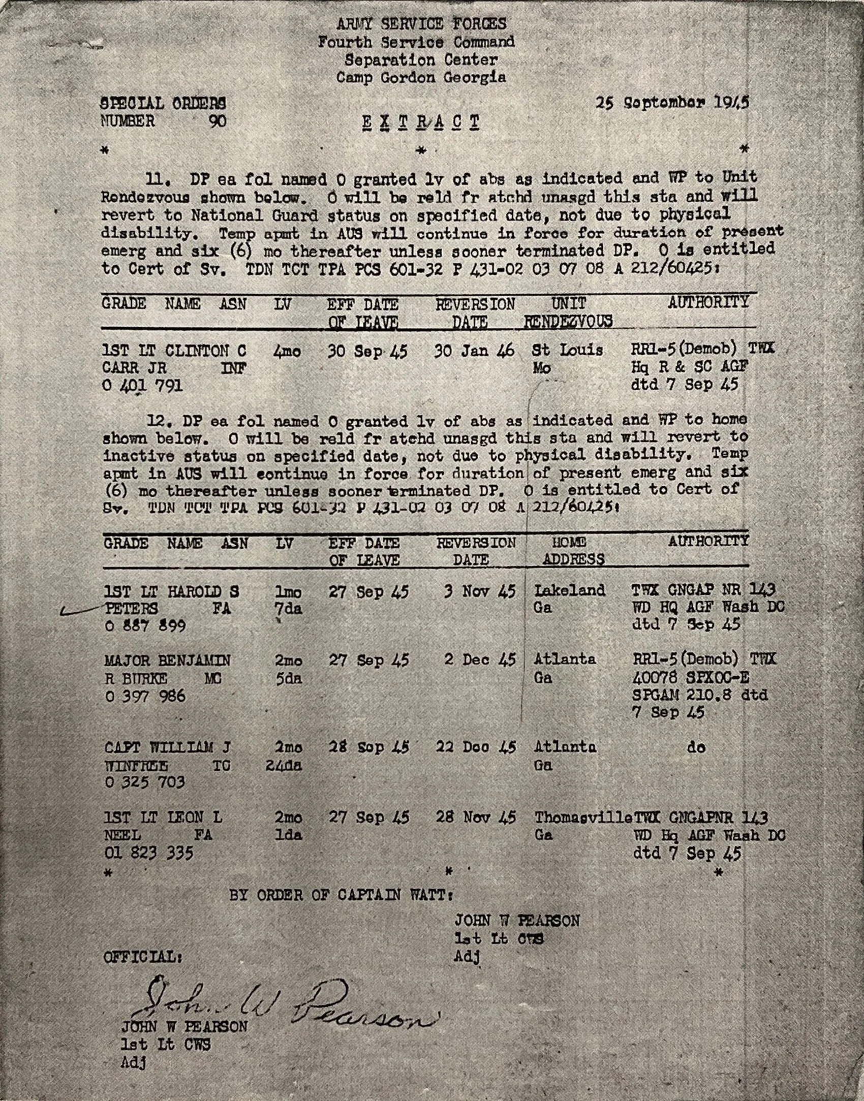 Harold Peters | 319th Glider Field Artillery 82nd Airborne