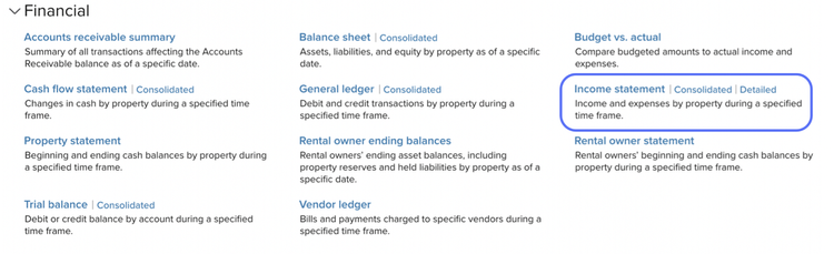 Buildium: How to Download Financial Statements — Clavis Property Management