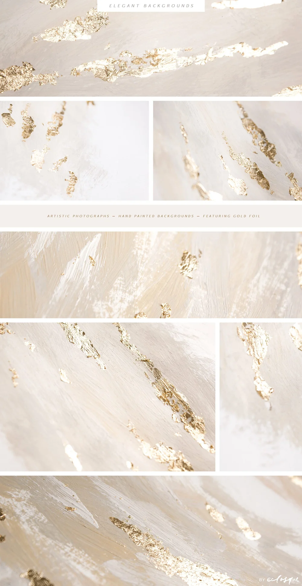 Christmas Gold Foil Backgrounds — eclosque - modern abstract art ...