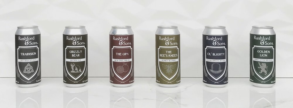 Our Brews — Rushford & Sons Brewhouse